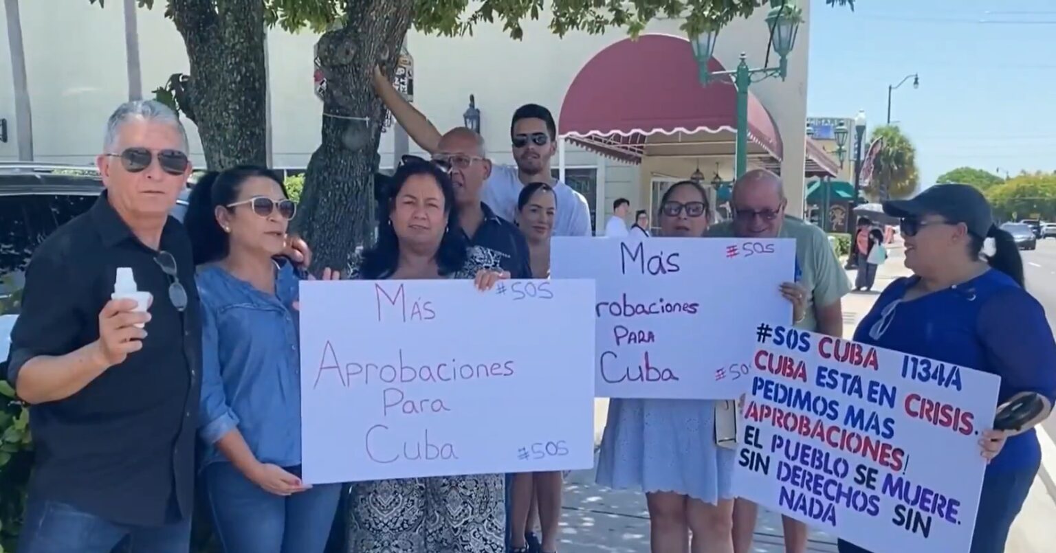 Patrocinadores cubanos en Miami piden acelerar el proceso de casos de parole humanitario (video ...